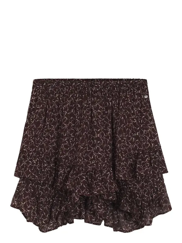 BOSS Printed Layered Skort - Patterned