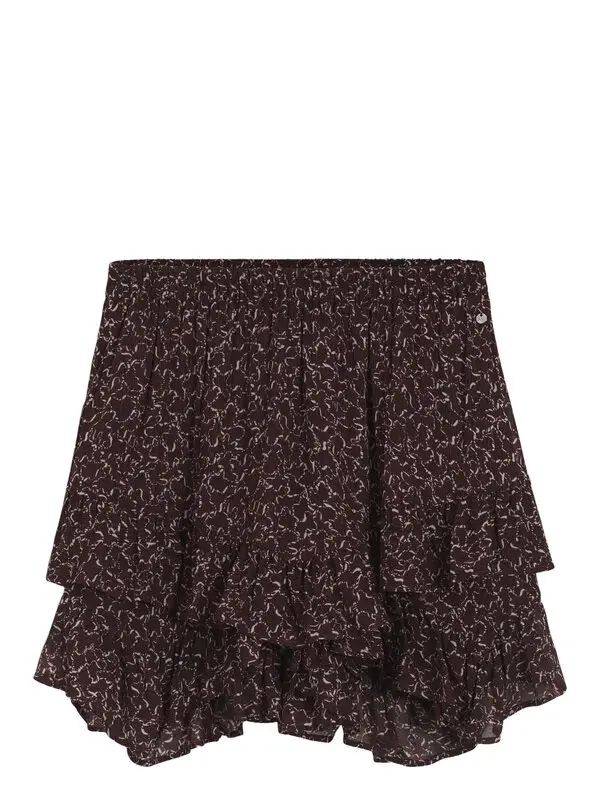 BOSS Printed Layered Skort - Patterned