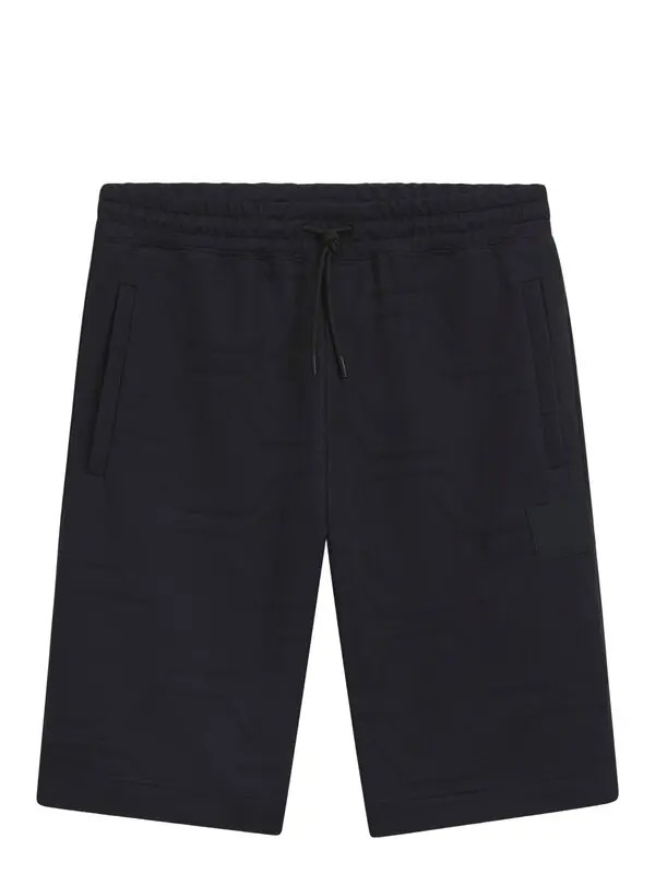 BOSS Relaxed-fit Cotton-blend Shorts - Dark Blue