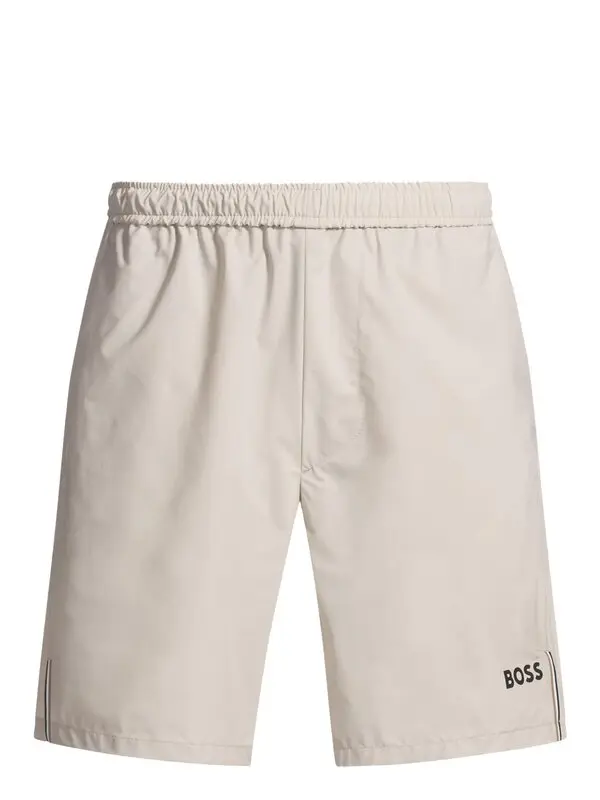 BOSS Active Tennis Shorts - Light Beige
