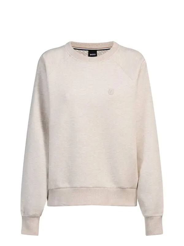 BOSS Double B Monogram Sweatshirt - White