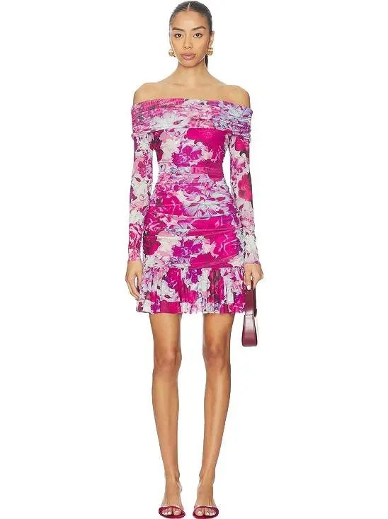 Steve Madden Berkely Floral Dress - Floral Glowlight Multi