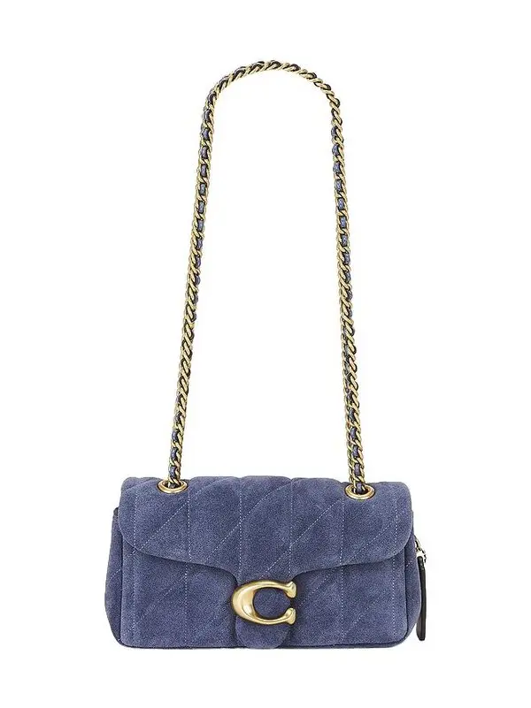 COACH Quilted Tabby Shoulder Bag 20 - Light Denim