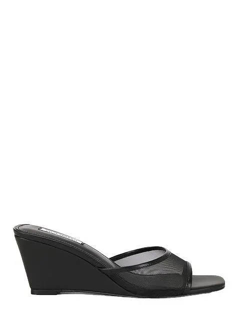 Steve Madden Seleste Sandal - Black Mesh