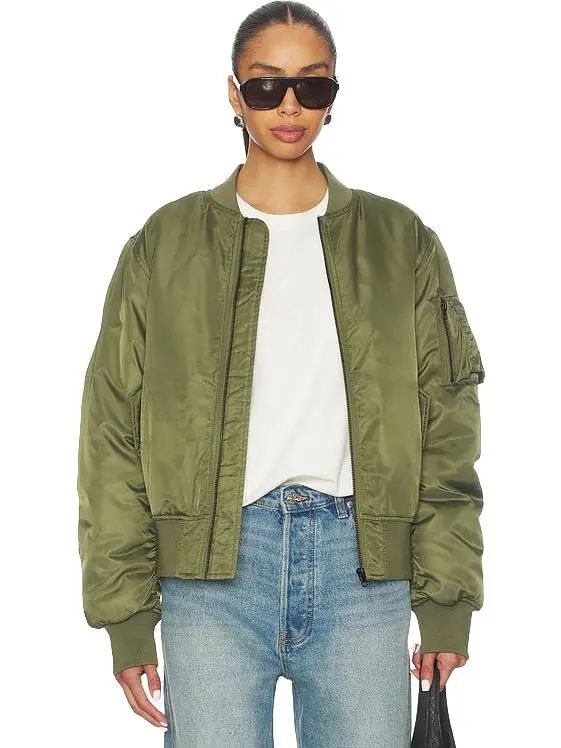 Superdown Monica Bomber Jacket - Army