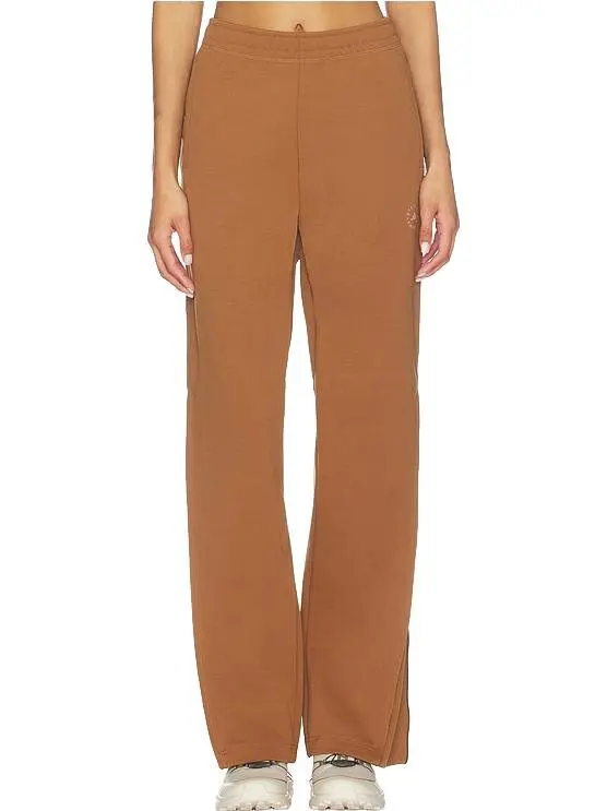 Adidas By Stella McCartney Knitted Track Pants - Wild Brown