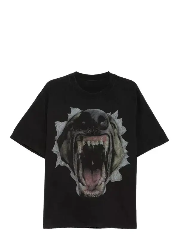 WARMAN Printed T-shirt - Black