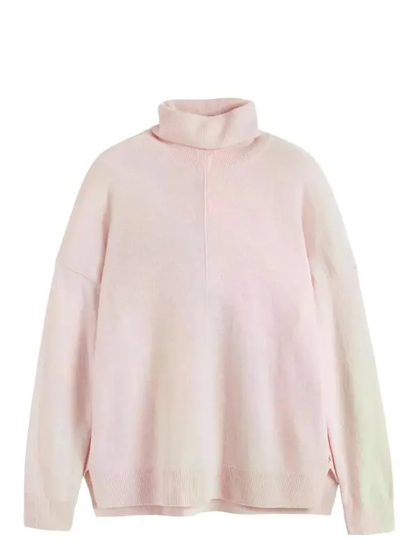 Chinti & Parker Roll-neck Sweater - Pink