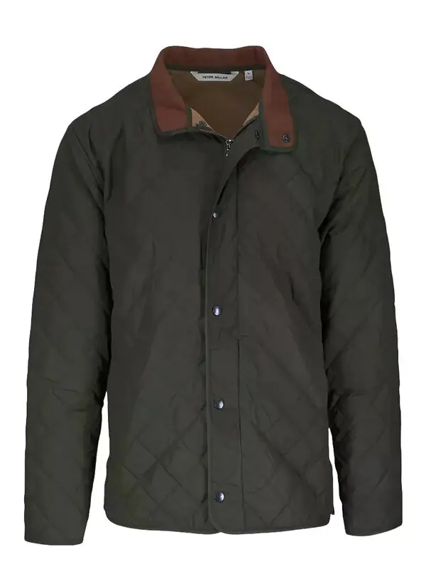 Peter Millar Quilted Jacket - Green