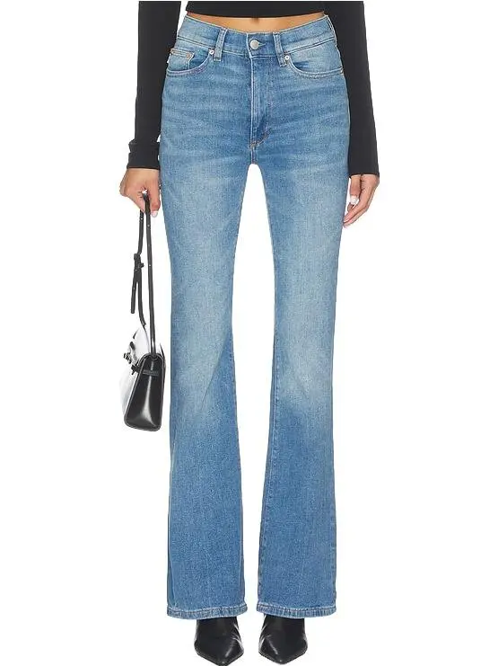 DL1961 Bridget High Rise Bootcut Instasculptâ¢ Jeans - Blue