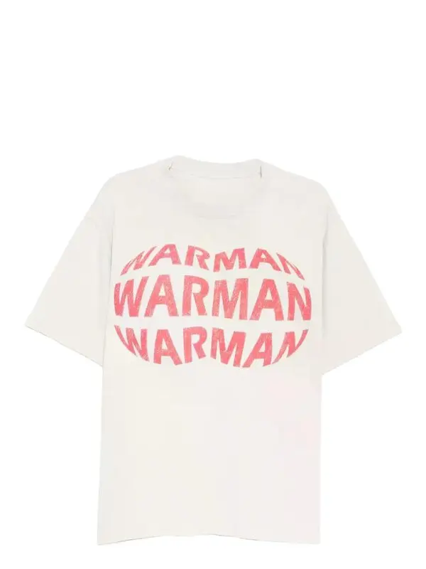 WARMAN Printed T-shirt - Neutrals