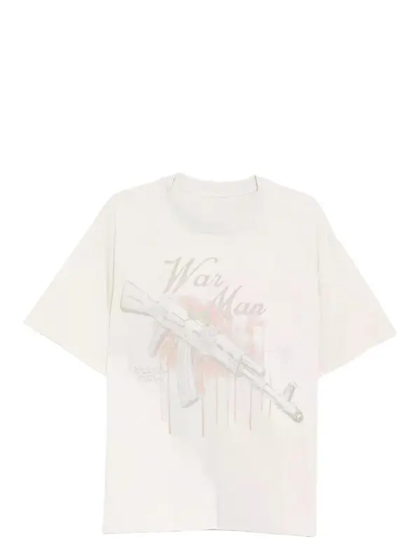 WARMAN Printed T-shirt - Neutrals