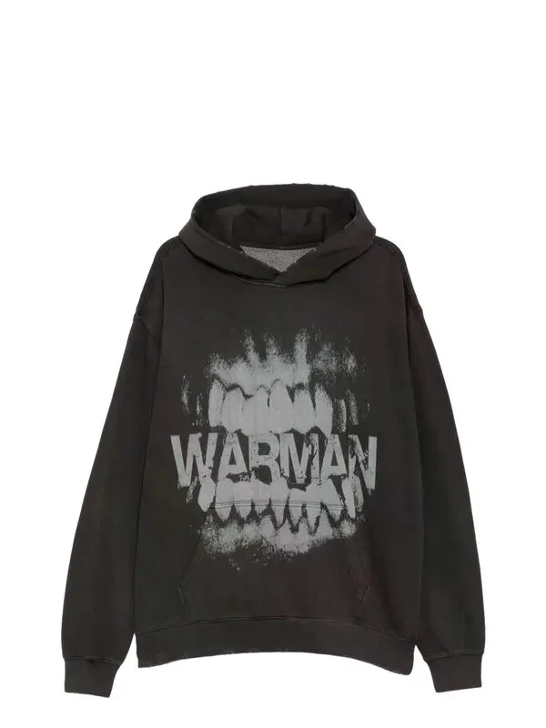 WARMAN Hooded Sweatshirt - Black