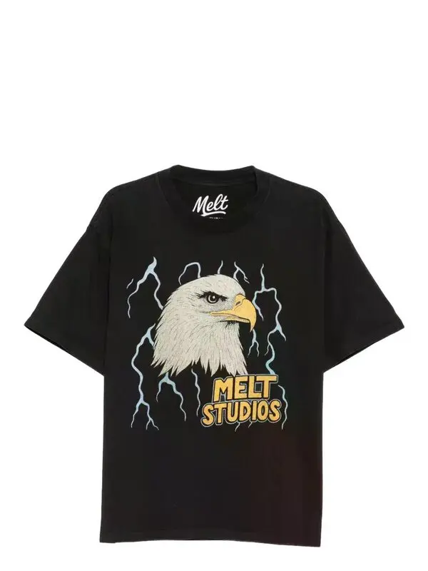 MELT Eagle-print T-shirt - Black