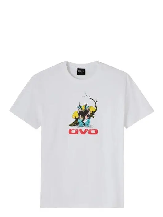 OVO X Marvel Wolverine Tee Shirt - White