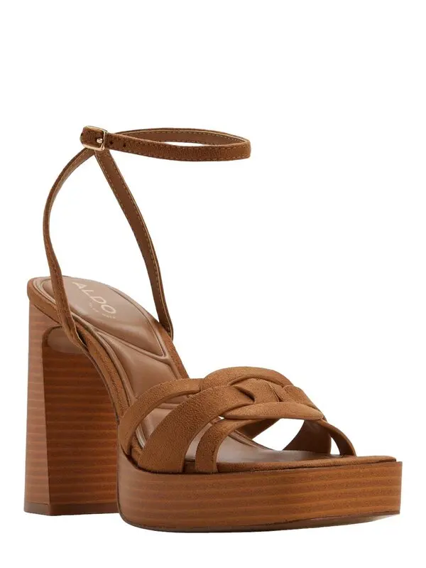 Aldo Beverlyanne Platform Sandal - Light Brown