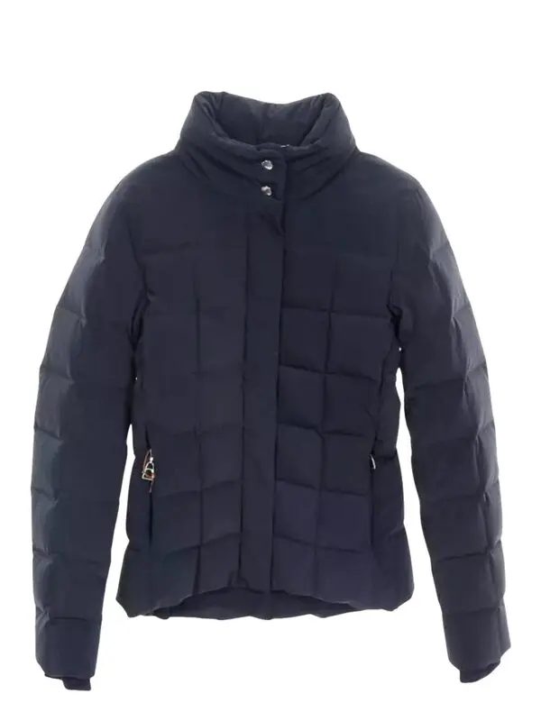 Hermès 2010s Quilted Jacket - Blue