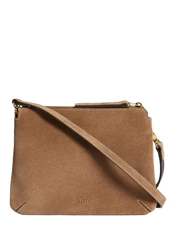 ME+EM Double Pouch Crossbody Bag - Hazelnut