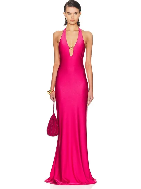 SHANI SHEMER Sienna Maxi Dress - Fuschia