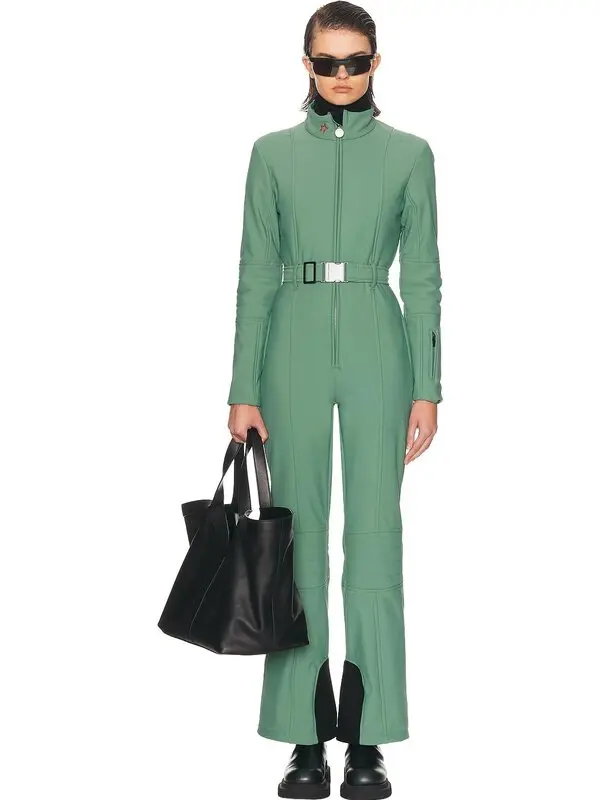 Perfect Moment Jg Ski Suit In Green - Parisian Green
