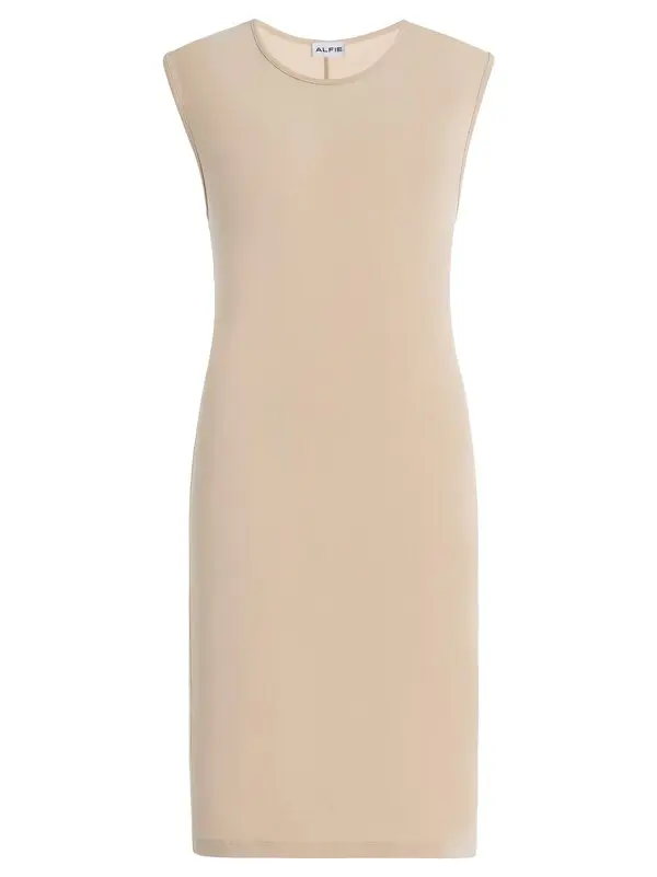 ALFIE Stretch-bamboo Mini Dress - Neutral