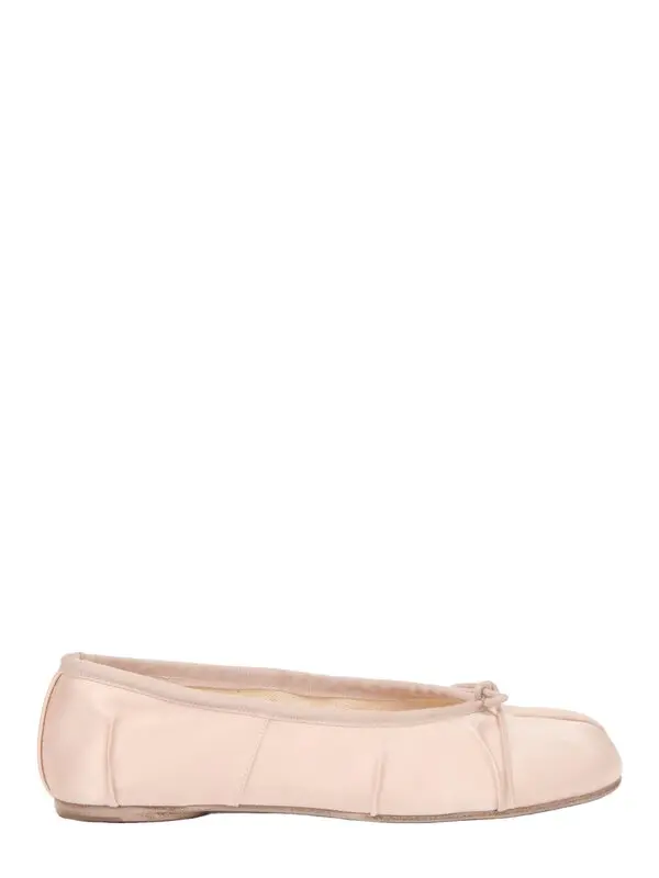 MAISON MARGIELA Tabi Satin Ballet Flats - Pink