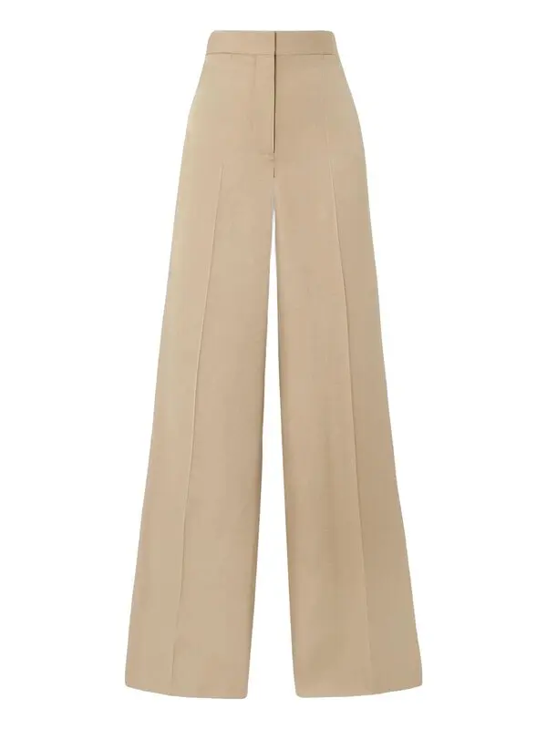 Stella McCartney Lenzing™ Ecovero™ Wide-leg Pants - Beige