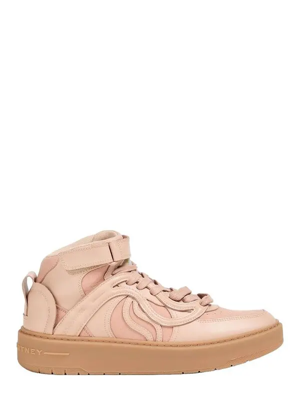 Stella McCartney Swave 2 High-top Sneakers - Blush