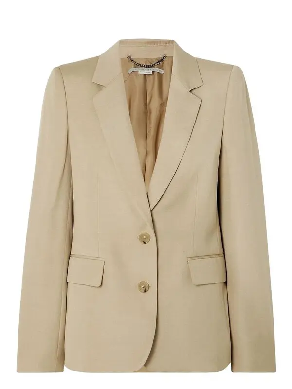 Stella McCartney Dupioni Blazer - Sand
