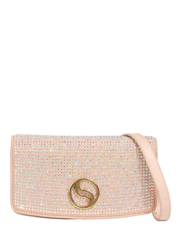 Stella McCartney Crystal-embellished Shoulder Bag - Blush