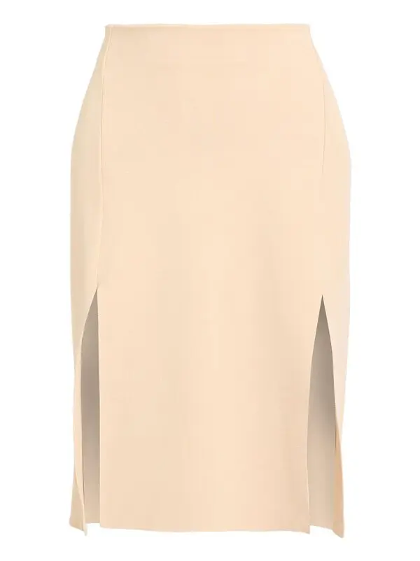 Stella McCartney Stretch-knit Skirt - Beige