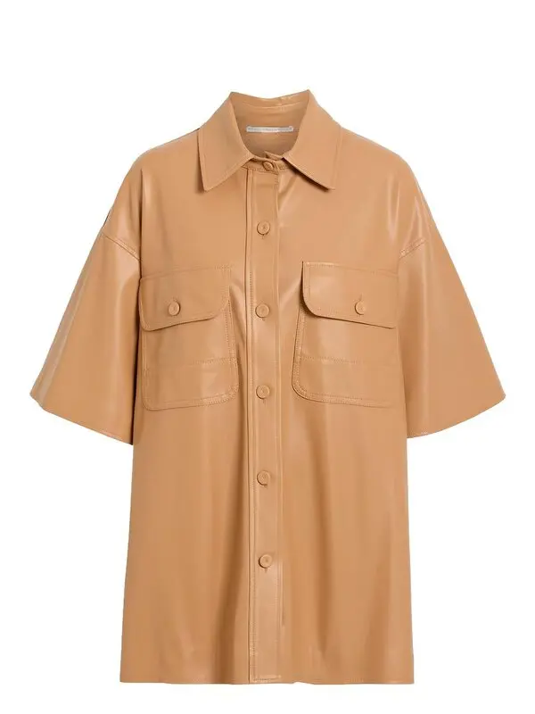 Stella McCartney Oversized Shirt - Camel