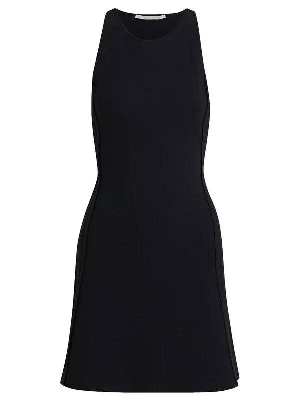 Stella McCartney Stretch-knit Mini Dress - Black