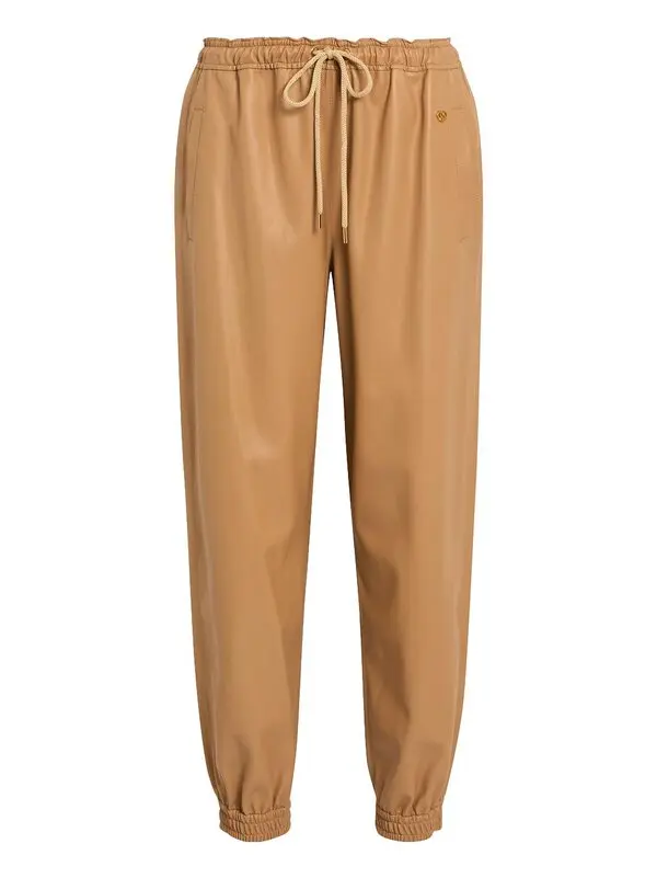 Stella McCartney Tapered Pants - Camel