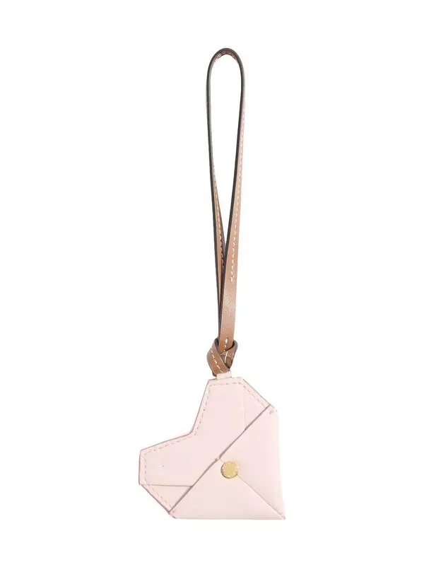 Stella McCartney Origami Heart Bag Charm - Pastel Pink