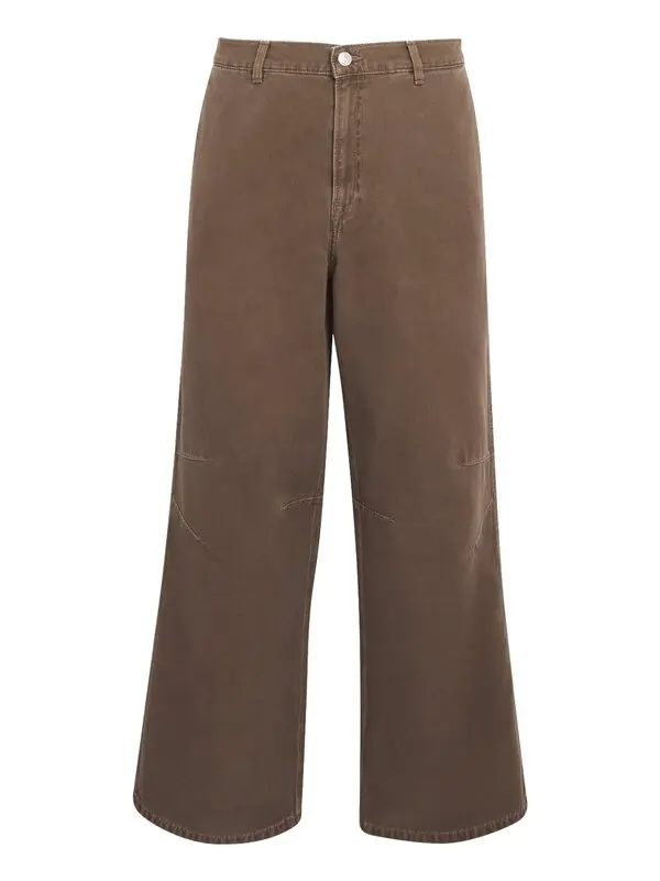 SAMSOE SAMSOE Sabruce Straight Leg Jeans - Brown