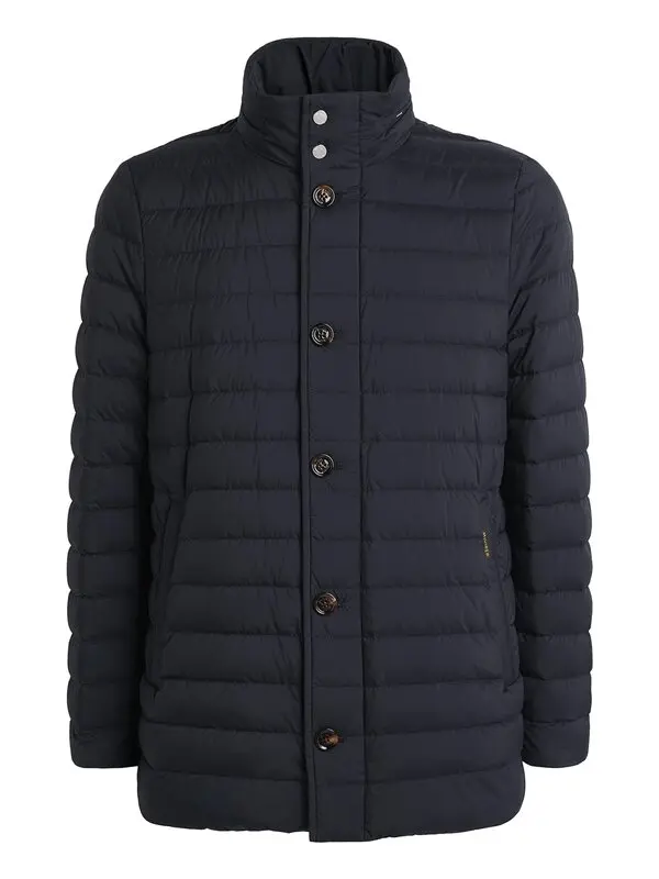 MOORER Aloisio Quilted Jacket - Navy