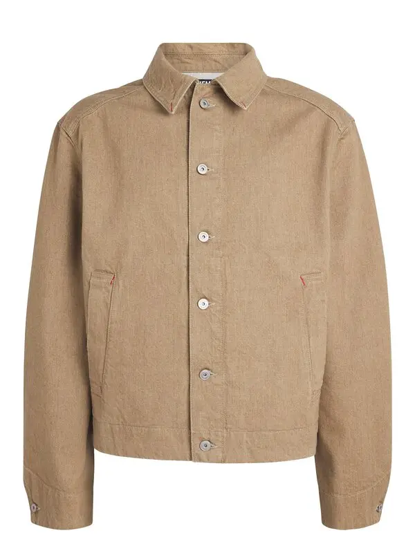 Jacquemus Denim Jacket - Beige