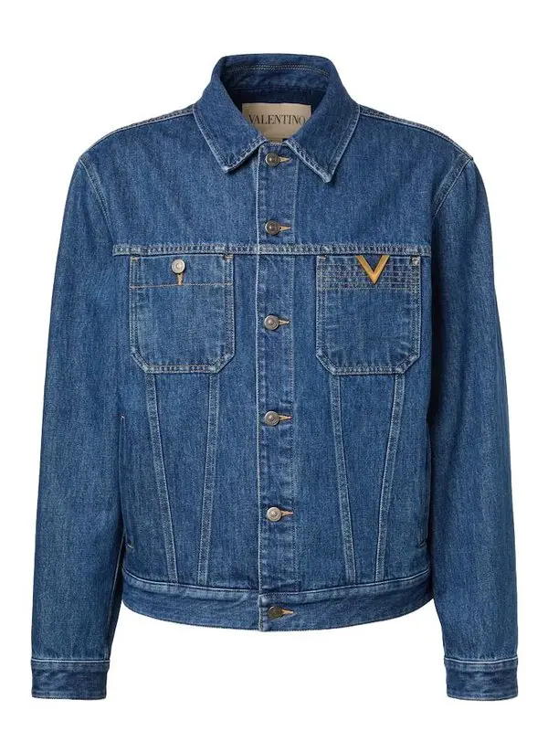 Valentino Garavani Denim Jacket - Blue