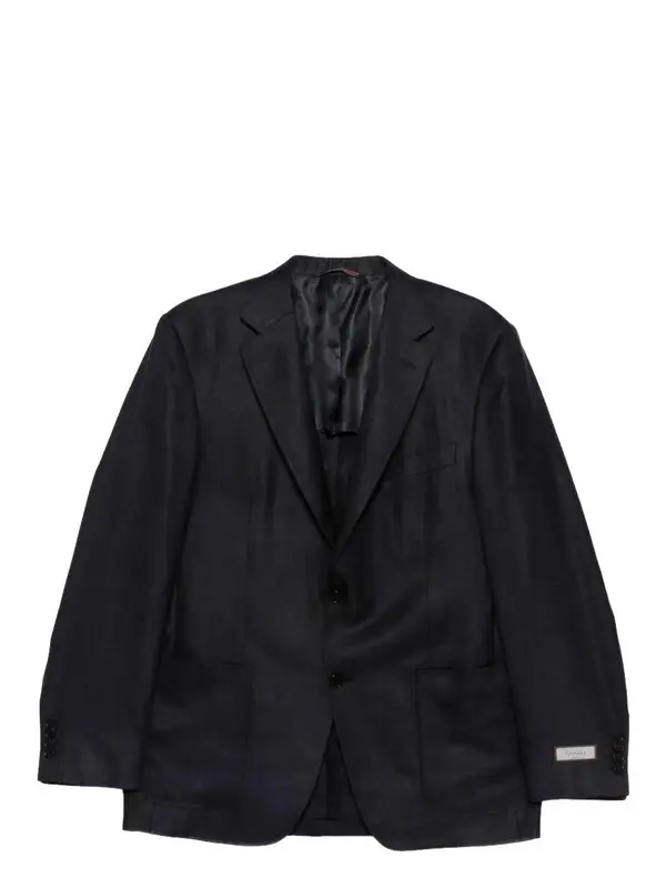 Canali Pocket Two-button Blazer - Blue
