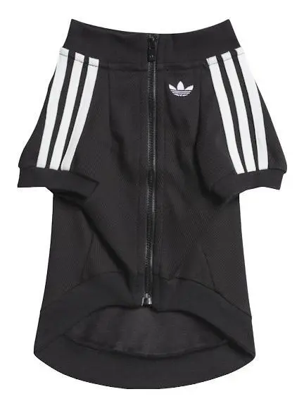 Adidas Classic Retro Waffle Sports Jacket - Black/white