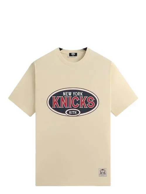 Kith X New York Knicks Ny Vintage Jones Tee Shirt - Sandrift
