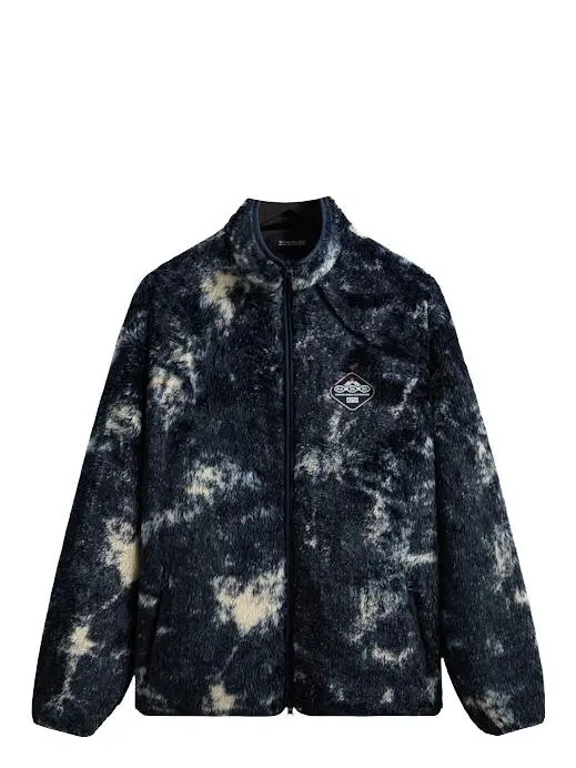 Kith X Columbia Ice Dye Sherpa Harper Jacket - Nocturnal