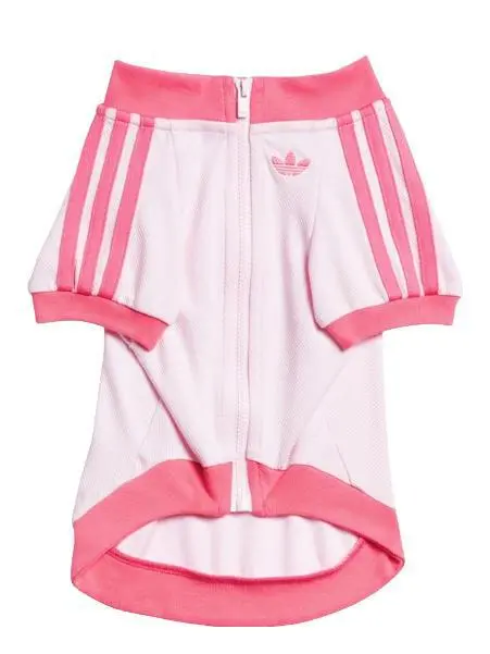 Adidas Classic Retro Waffle Jacket - Clear Powder Pink/natural Powder