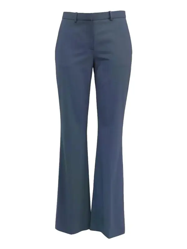 Theory Demetria Flared Trousers - Blue