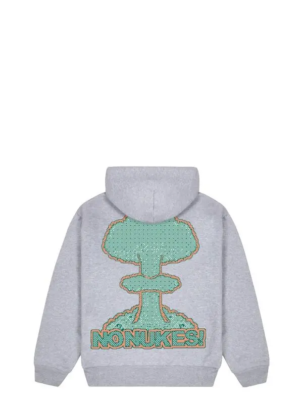 GOLF WANG Tyler The Creator No Nukes Pixel Hoodie - Grey