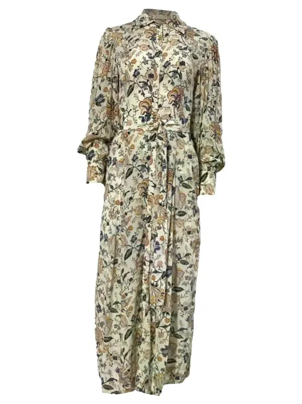 Ulla Johnson Floral-print Maxi Dress - Neutrals