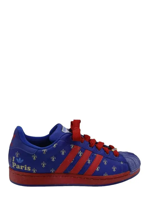 Adidas Superstar Printed Sneakers - Blue