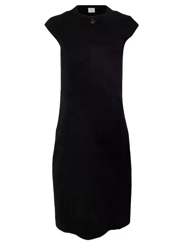 Akris Zip-front Seamed Dress - Black