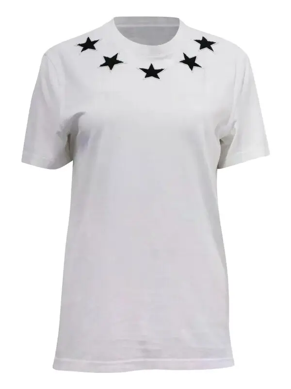 Givenchy Embroidered Star T-shirt - White